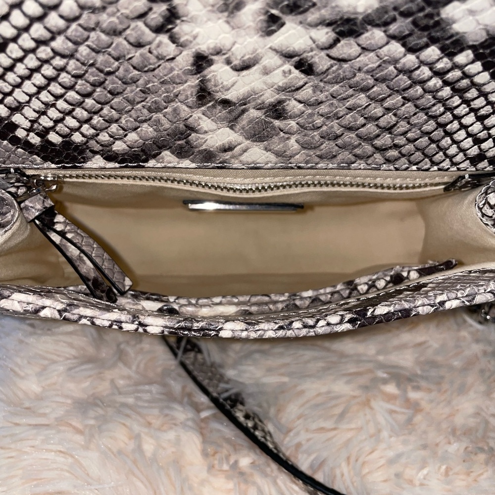 Tory Burch Embossed Snake Skin Convertible Shoulder B… - Gem